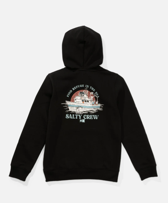 Salty Crew Day Charter Boys Fleece – Red Streetwear